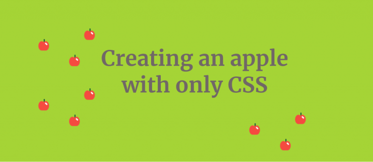 How to make an apple with only CSS - Likiipedia